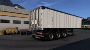ETS2 1.57 - Tisvol Tipper Trailer V1.1.4 | TruckSimulator.org