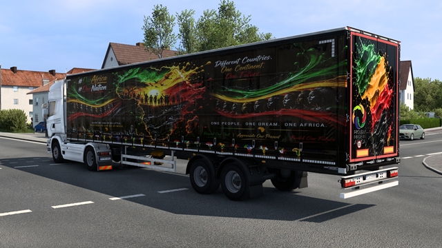ETS2 1.59 African Flags Skin V1.3.2 | TruckSimulator.org